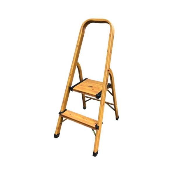 ■素材材質:アルミ、表面加工:紙貼付特長■採寸2段:商品サイズ幅39.5cm×奥11.5cm×高100cm、折りたたみサイズ(約)幅39.5cm×奥11.5cm×高100cm、最上段外寸(約)26cm×25cm、床から最上段までの高さ(約)...