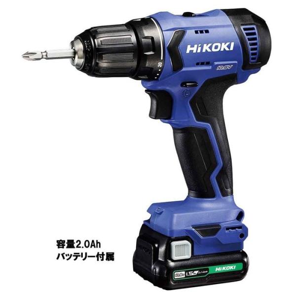 ■採寸FDS12DAL 2BS:電圧10.8V、最大トルク高速17／低速38N・ｍ、クラッチ20段、穴あけ能力鉄工10／木工29mm、回転数高速1,400／低速350