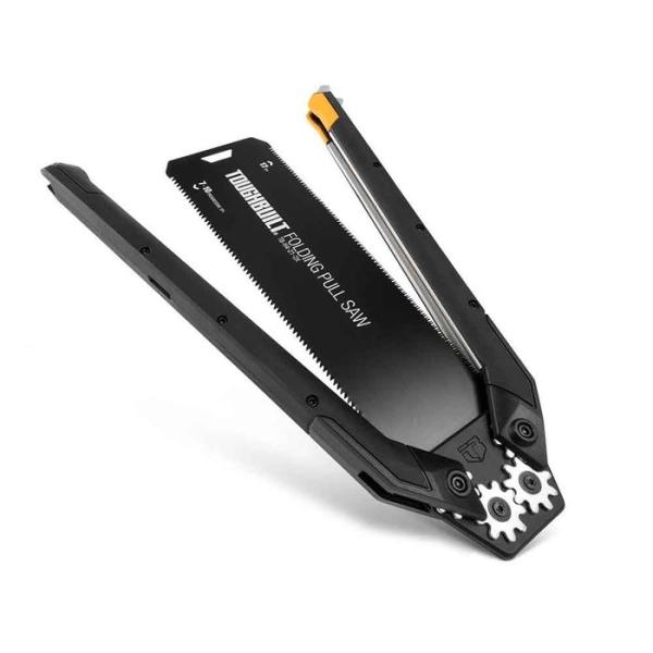 ■採寸TB-H4-21-2X:刃タイププルカット（引き切り）、刃材質高耐久スチール、本体構造折りたたみ式、対応素材木材・合板・石膏ボード等、用途内装工事・木工作業・DIY