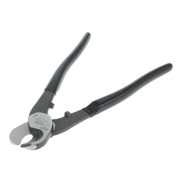 ■素材本体:S58C、柄部:ビニールグリップ■原産国日本■採寸235mm:商品サイズ全長235mm、硬さ50〜55HRC(刃部)、切断能力(銅線)IV線〜60mm2、VVF3芯〜φ2.6mm、VVF4芯〜φ2.0mm