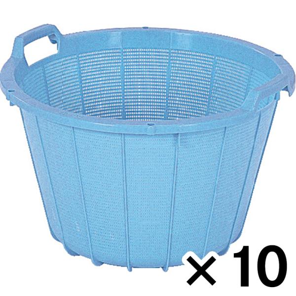 【仕様】●生産国: 日本●品番: 305010−00●外寸: φ512×342mm●内寸: φ462×302mm●有効内寸: φ327×302mm●材質: PP●内容量: 37.2L●底面形状: 網目その他●ネスティングの高さ: 46mm●...