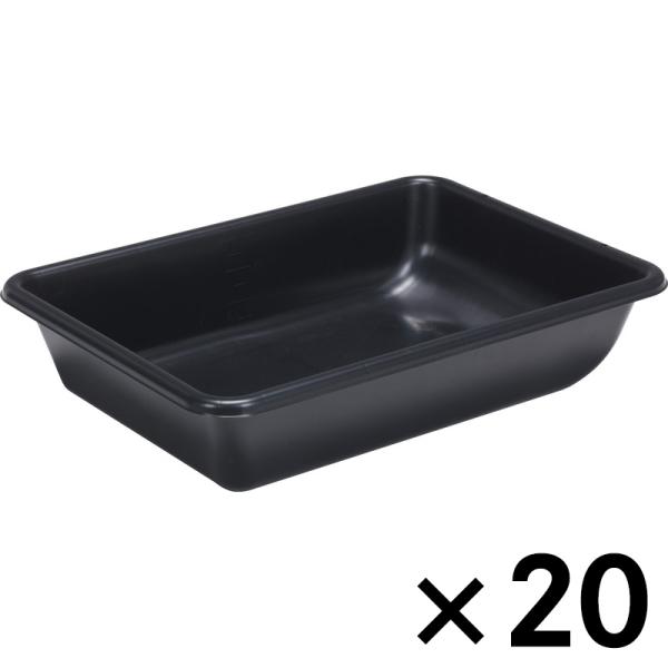 【仕様】●品番: 808055●外寸: 700×500×150mm●内寸: 647×447×147mm●有効内寸: 568×378×147mm●材質: リサイクルPP●内容量: 35L●使用例: 家庭園芸での肥料混ぜ作業・モルタル等の攪拌●...