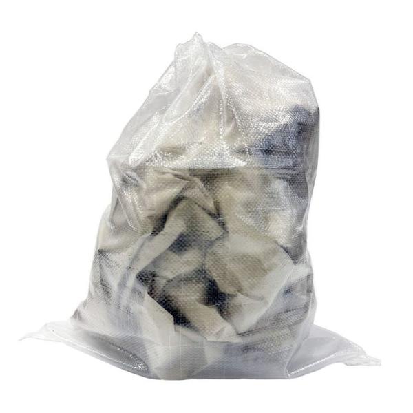 ■原産国中国■採寸50枚:１枚あたり約48×62ｃｍ、材質ポリエチレン【特長】クリアタイプの土のう袋は、中身の確認が容易で視認性が抜群災害対策や土木作業に最適※常設土のう袋としての用途には適していません。長期間屋外に放置していると商品劣化を...