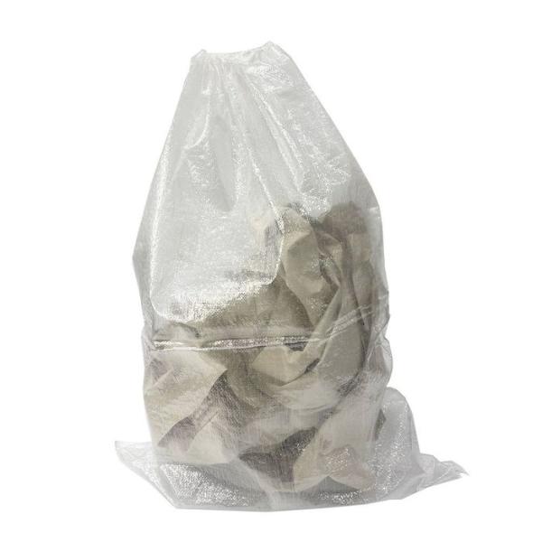 ■原産国中国■採寸10枚:１枚あたり約60×90ｃｍ、材質ポリプロピレン【特長】クリアタイプのガラ袋は、中身の確認が容易で視認性が抜群ゴミ、廃材などを運搬・廃棄・保管するために使用される袋※土のう袋としての用途には適していません。長期間屋外...