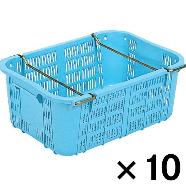 【仕様】●生産国: 日本●品番: 102708●色: ライトブルー●外寸: 530×368×197mm ●内寸: 482×333×192mm ●有効内寸 : 444×295×163mm ●圧縮荷重: 1.96kN(200kgf) ●材質: ...