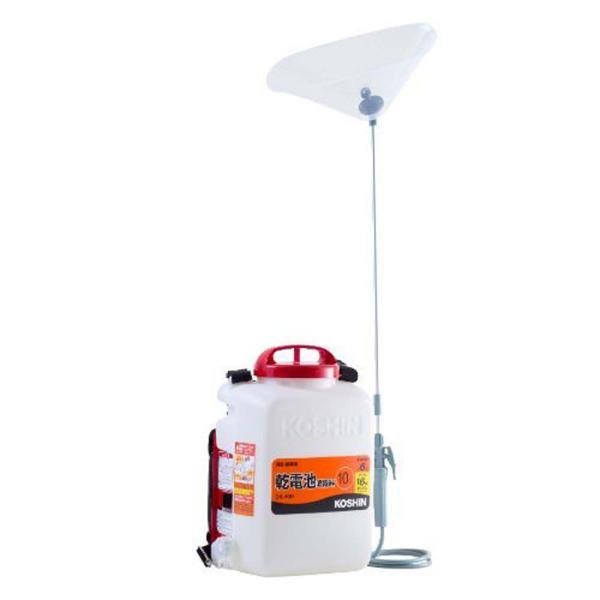 仕様重量: (約)3,300g商品サイズ(mm): 幅220×奥行318×高さ416タンク容量: 10L品番: DK-10D使用電池: アルカリ単一形 6本(別売)最高圧力: 締め切り時: 0.27MPa(2.7kgf/?)ポンプ: ギヤポ...