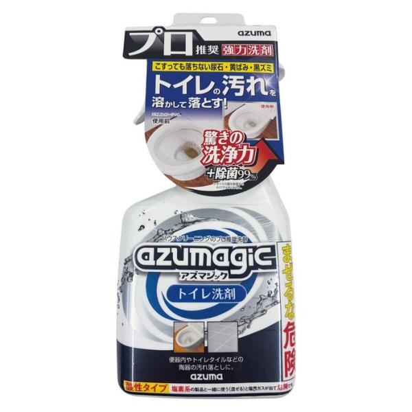 ■素材成分：界面活性剤(ポリオキシエチレンアルキルエーテル)、塩酸(7.5％)■採寸400ml:内容量400ml、用途便器内やトイレタイルなどの陶器の汚れ落とし、液性酸性