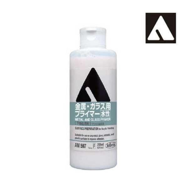■採寸200ml AM597 :＜水溶性下地処理剤＞●金属やガラス、陶磁器やプラスチックなど水分を吸い込まない素材に使用する下地処理剤です。使用することでアクリル絵具の固着性が向上します。1?あたり約50ml必要です。※品質向上のため予告な...