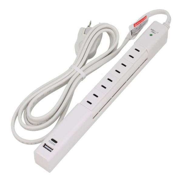 ■採寸2.0m:AC差込口定格125V 15A、使用温度範囲-10℃〜40℃、規格合計1400Wまで、コード長2m