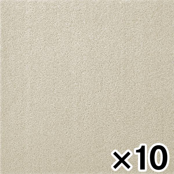 仕様●重量: (約)820g●商品サイズ(mm): 幅400×奥行400×高さ9●組成:パイル BCFナイロン 100％、バッキング 塩ビ樹脂＋吸着加工付きフェルト●規格:パイル長 5mmレベルカットパイル●カラー:スノー●機能:撥水・手洗...