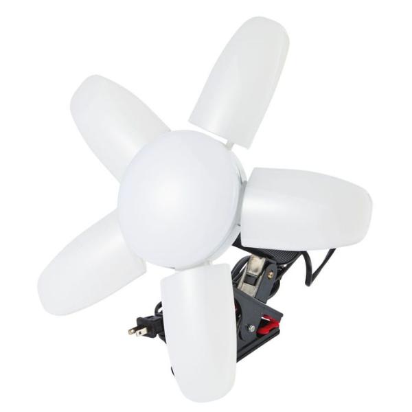 ■採寸本体 60W:全光束約6300lm、連結コンセント最大500Wまで、電源コード約5m、電源AC100V、口金サイズE26、使用場所屋内用、替え球AGI-60特徴●取付簡単挟むだけ！開閉角度は調整自在！●閉じると広角照射。●開けると前面...