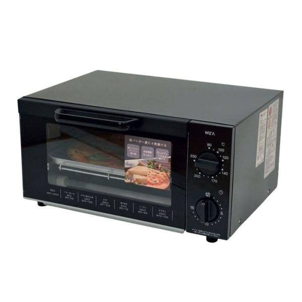 ■採寸1200W:商品サイズ約幅38×奥行32.2×高さ20.5cm、温度調節80-230℃特長●温度調整機能にメッシュ網付でムラなくトースト●２５ｃｍピザも入るワイド庫内●食パンが1度に4枚焼ける※品質向上のため予告なく仕様を変更する場合...