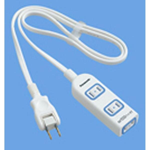 ■採寸5.0m:コンセント差込口数3個口、コード長さ5m、定格15A 125V