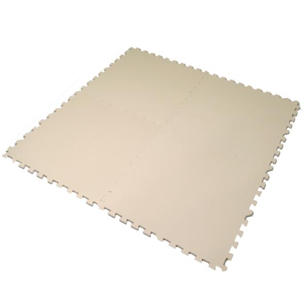 【仕様】生産国: ベトナム製重量: (約)1.3kg サイズ: 約60.5×60.5×厚さ1.2ｃｍ材質: PE内容: 4枚組4枚敷き詰めると、約1帖相当【特長】つなげるタイプで敷き詰め、取り換えが簡単フローリングの傷防止に！クッション性が...
