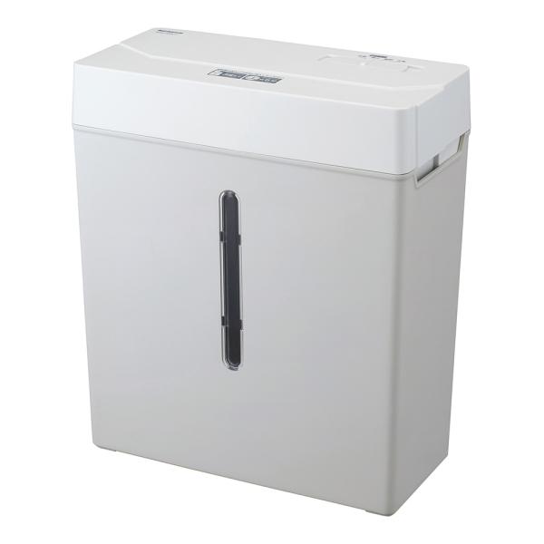 仕様生産国: 中国重量: (約)3,700g商品サイズ(mm): 幅308×奥行148×高さ350品番: NSE-SM01GY投入幅：紙/216mm（A4対応）細断形状：紙/マイクロカット細断寸法：約2×12mm最大細断枚数：紙/3枚（A4...