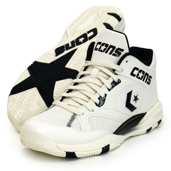 converse CONS UNAVERAGE MID (コンズ アクセレレーター MID) CONVERSE BASKETBALLのパフォーマンスモデル。アーカイブのACCELERATORを現代の技術でアップデート。ソールの上部に配置され...