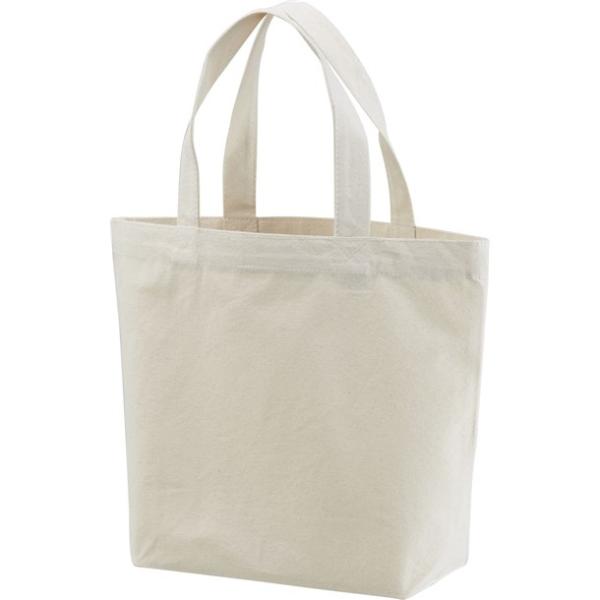 便利な２サイズ展開の”プチプラ”トートバッグ。素材：綿１００％（キャンバス）サイズ：Ｗ２２×Ｈ２５×Ｄ１０ｃｍ、持ち手３７ｃｍ無漂白エコマーク認定商品【カラー】(19)