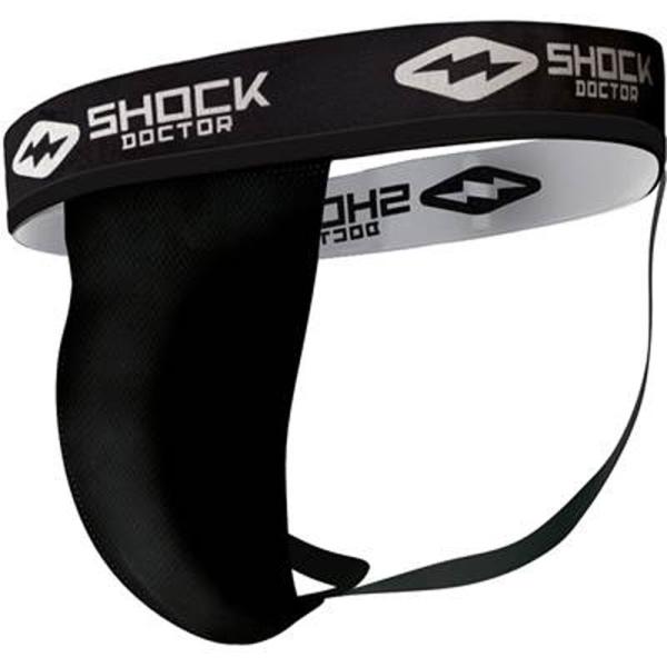 ショックドクター  コアサポーターCPプロテクトカップ専用サポーター。プロテクトカップの独自形状にフィットする設計・伸縮性・吸汗速乾性に優れた快適な装着感。素肌の上からだけでなく、ショーツの上からも着用可能です。■カラー：BK [ ブラック...