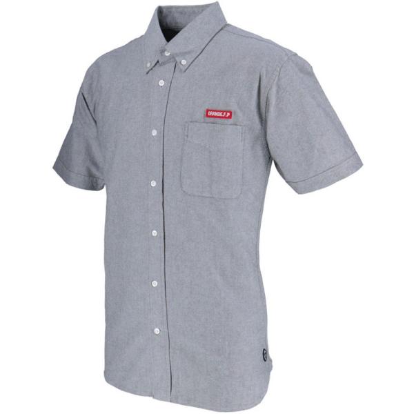 商品の説明ふんわりとした素材感の半袖ボタンダウンシャツ。カラー名:OX.GRAY