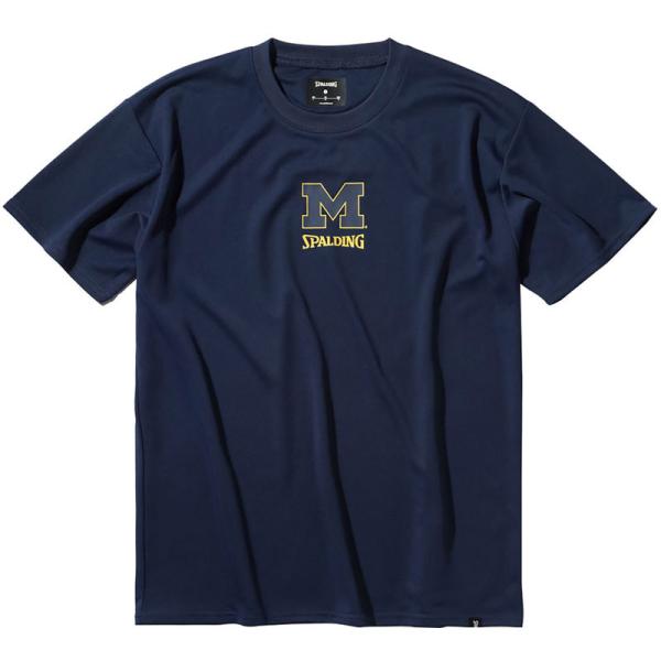 商品の説明MICHIGANロゴをアーチに配したバックプリンのTシャツ。素材・材質ポリエステル100％原産国中国カラーネイビー