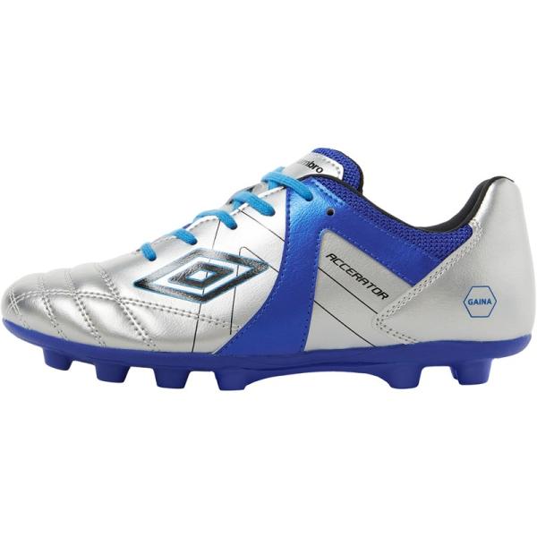 ACCERATOR シリーズのスタータープレーヤー向けシューズ。素材：合成皮革、合成繊維、ゴム底重量：約 190G(22.0CM で計測 )仕様： GAINA 、ワイド原産国：ミャンマー連邦共和国【カラー】(svbl)