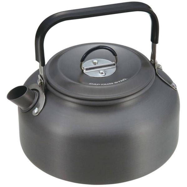 熱伝導率の高い軽量アルミ合金製、表面には耐食性の高い硬質アルマイト加工済みのアウトドア用ケトル。素材：材料の種類/アルミニウム（硬質アルマイト加工）（底の厚さ０．８ｍｍ）その他の材料/つまみ・取っ手・金具：ステンレス鋼、カバー：シリコーンサ...