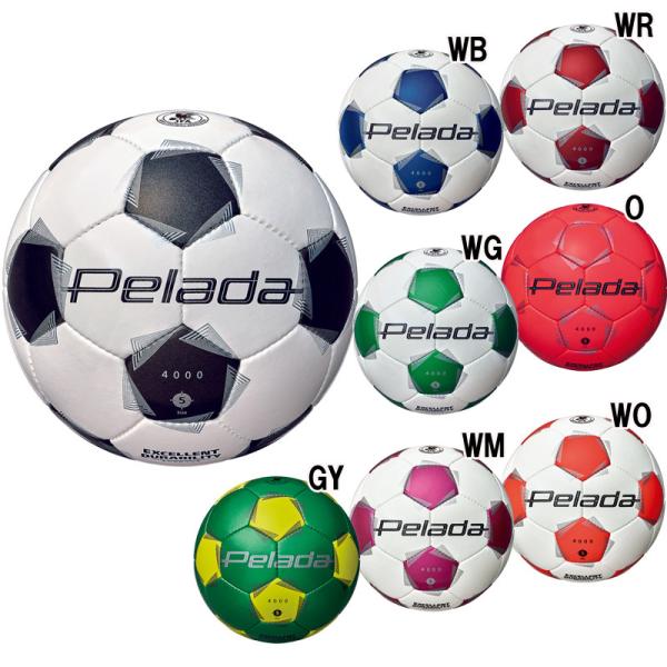 molten ペレーダ4000 5号球 「ペレーダ」は1991年の発売以来、部活動の定番とも言われ、中学・高校の部活動を中心に試合球練習球として長く愛用されてきました。6代目となる新しい「ペレーダ」ではキャッチコピーを「サッカーに一心」とし...