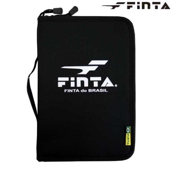 FINTA レフリー用スタッフケースレフリーやコーチの方に使い勝手のよい多目的のスタッフケースです。■サイズ：18.5cm×27.5cm×4cm■素　材：ポリエステル100％■カラー0500ブラック■中国製