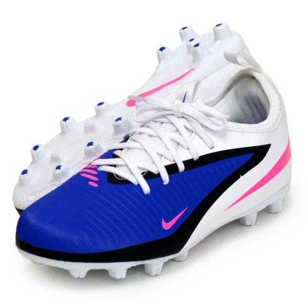 NIKE ナイキ ジュニア ファントム 6 LOW ACAD HGファントム 6 アカデミーで精度をレベルアップ。クリーンなシュートを放つために必要な場所に、NikeSkinのタッチゾーンを配置し、精度向上を実現します。グリップ性に優れたテ...
