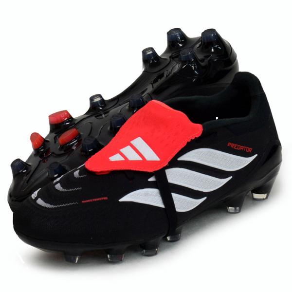 adidas PREDATOR PRO FT HG/AG JAPAN1. ハイブリッドな履き心地 コーティングしたテキスタイル素材ベースが、快適さと優れたタッチに貢献する耐久性のあるアッパーを提供 2. ストライクスケール  スピンと正確な...