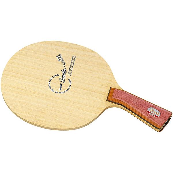 素材木材5枚合板サイズ全長253×幅148mm（グリップ／長さ93×厚さ21mm）仕様その他グリップ形状：シェークハンド・テナリー型独自の形状によりラケットが手成りに持て、力がしっかり伝わります●ペンホルダーとしても握れます