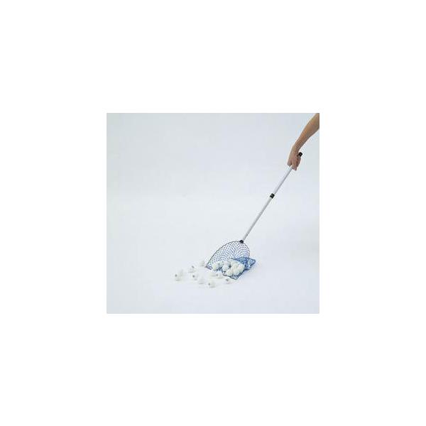 ボール回収も立ったまま軽くて簡単。※ボールは別売りです。ヘッドと柄の取り外し可能