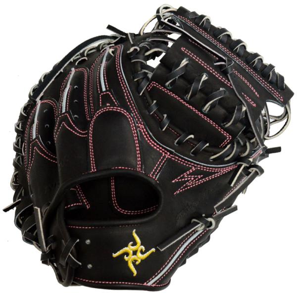 KANAME 硬式 キャッチャーミットキャッチャーミット専門ブランド「要/kaname」の硬式ミットです！キャッチャーミットに特化し、さらに1型のみ製造・販売を行なっております。オリジナルのレザー、パターン、製法に拘り仕上げております。キャ...