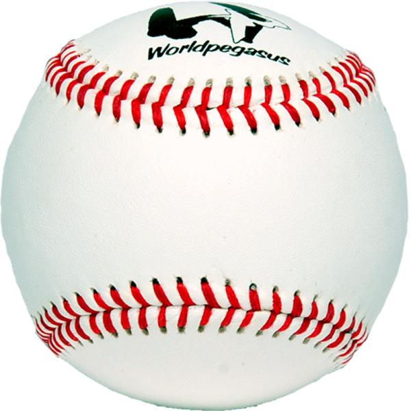 Worldpegasus　硬式 練習球■カラーホワイト■素材 表革：天然皮革（ウェットタッチ）■縫糸：綿糸（アマチュア連盟試合球同仕様）■芯：赤黒ゴムコルク■その他 made in CHINA
