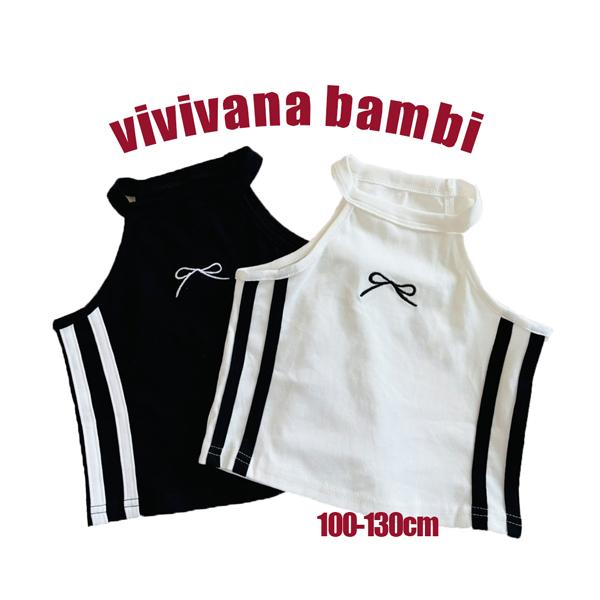 ■素材: 綿　    95％　   ポリエステル5％　■サイズ：100 110 120 130 スポーティサイドラインタンクトップ。 暑い夏にピッタリのおしゃれタンクトップです。100cm：着丈29cm/身幅28cm110cm：着丈30cm...