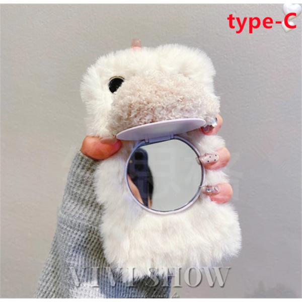 iPhoneカバーケース 携帯 スマホケースふわふわ もこもこ肌触り 暖かい クマ ぬいぐるみ感 iPhone12 iPhone12mini iphone12Pro iphone12Pro Max 新作ふわふわクマ 最新 iphoneケース...