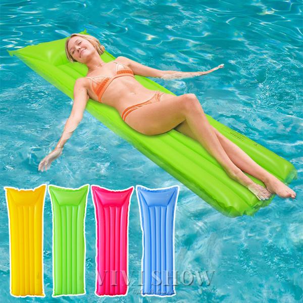 浮き輪 フロート ベッド プール 浮き具 フロートボート ビーチ エアマット 水遊び 海 夏用品 海水浴 グッズ おしゃれ 全3色   ポイント利用ブランド名：VIVISHOW商標登録番号：第５９１０５４０号■素材：PVC■カラー：イエロー...