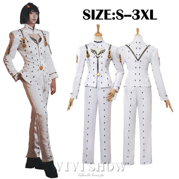 ジョジョの奇妙な冒険 黄金の風 ブローノ・ブチャラティ コスプレ衣装 制服 スーツ cosplay仮装 日常服 イベント クリスマス ハロウィン ステージ 文化祭 学園祭    ポイント利用ブランド名：VIVISHOW商標登録番号：第５９１...