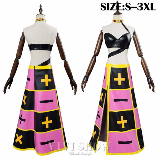 ジョジョの奇妙な冒険 トリッシュ ウナ コスプレ イベント 二次会 cosplay イベント アニメ コスチューム ハロウィン    ポイント利用ブランド名：VIVISHOW商標登録番号：第５９１０５４０号■素材：ポリエステルなど■サイズ：...