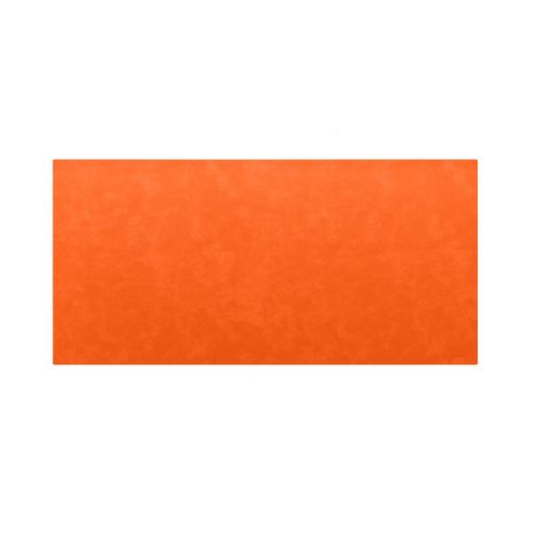 【商品名】 高級PVCレザー デスクマット 【06：オレンジ】 620×300mm カット可 日本製 〔DIY素材 背景 クラフト用品〕 【ジャンル・特徴】 デスク用マット デスク用シート 机マット 机シート 事務用品 文具 文房具 ホビー...