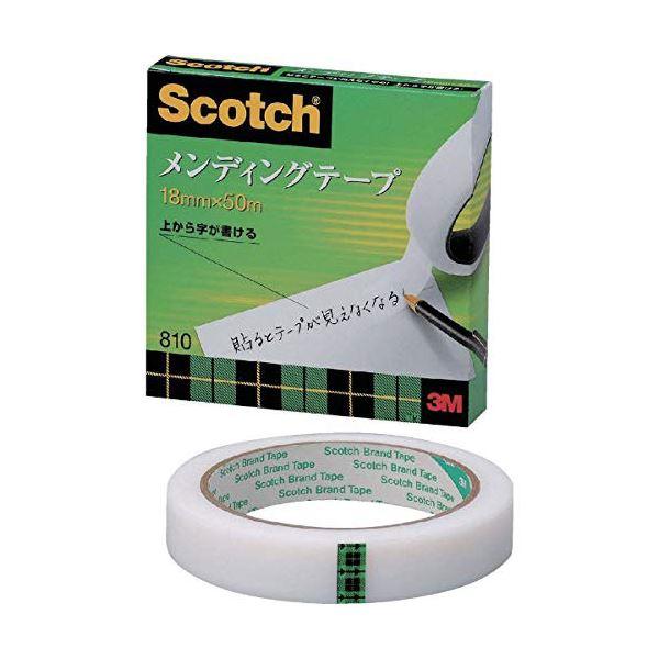 【商品名】 【5個セット】 3M Scotch スコッチ メンディングテープ 18mm×50m 3M-810-3-18X5 【ジャンル・特徴】 メンディングテープ 18mm×50m [ 3M-810-3-18X5 ]