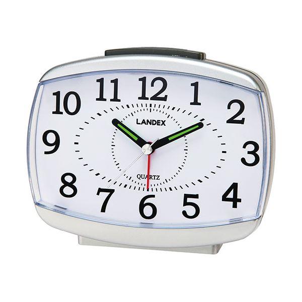 【商品名】 ランデックス 見やすいめざまし ワイドメン 12×14.5×5cm C6037524 【ジャンル・特徴】 ランデックス 見やすいめざまし ワイドメン [ C6037524 ]