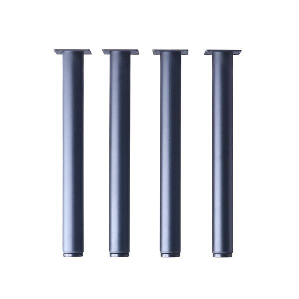 【商品名】 【脚のみ】 ローテーブル用 テーブル丸脚4本セット 高さ49.5cm ブラック 【ジャンル・特徴】 DIYでオリジナルテーブルを! [ TBK-C49 BK ]