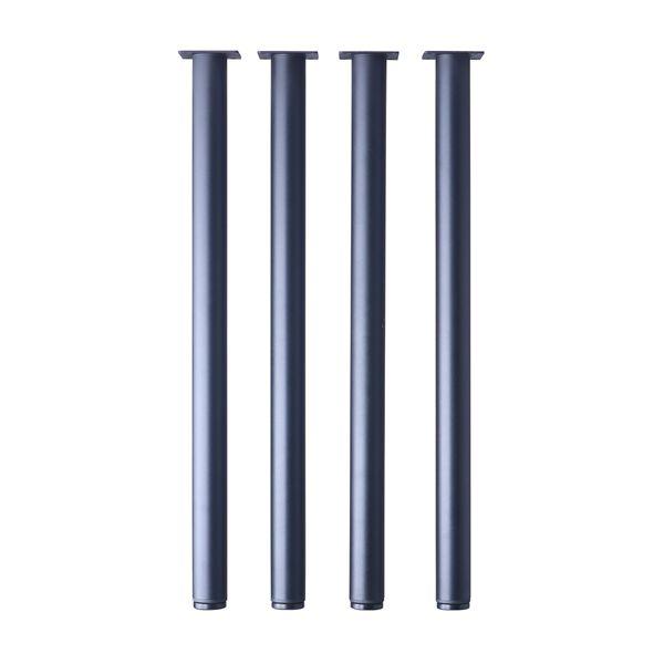 【商品名】 【脚のみ】 ダイニングテーブル用 テーブル丸脚4本セット 高さ79.5cm ブラック 【ジャンル・特徴】 DIYでオリジナルテーブルを! [ TBK-C79 BK ]