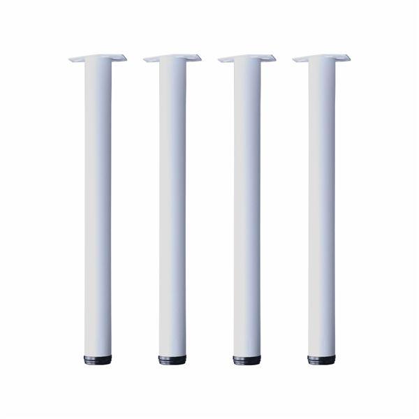 【商品名】 【脚のみ】 ダイニングテーブル用 テーブル業務用脚4本セット ホワイト 【ジャンル・特徴】 DIYでオリジナルテーブルを! [ TL-G69WH_4pcs ]