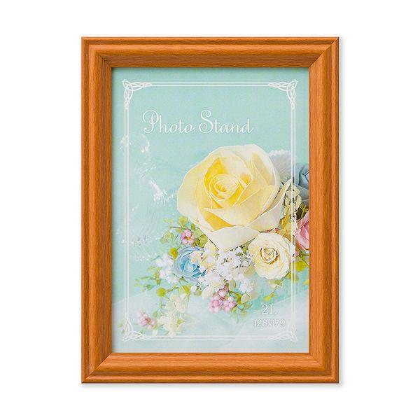 【商品名】BKフォトフレーム2L(128×179mm) ナチュラル 【カテゴリ】AV・デジモノ > カメラ・デジタルカメラ > フォトフレーム 【特徴】BKフォトフレーム2L(128×179mm) ナチュラル