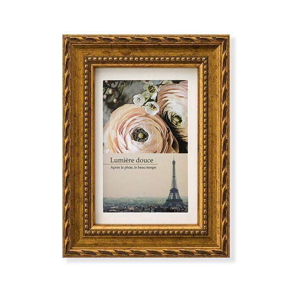 【商品名】アンティークフォトフレーム REフォトフレーム L ゴールド 【カテゴリ】AV・デジモノ > カメラ・デジタルカメラ 【特徴】アンティークフォトフレーム REフォトフレーム L ゴールド