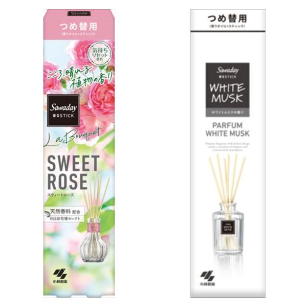 【商品名】スティック型芳香剤 詰替用 2種アソート 部屋 玄関 小林製薬 日本製 【カテゴリ】otoriyose 【特徴】スティック型芳香剤 詰替用 2種アソート 部屋 玄関 小林製薬 日本製