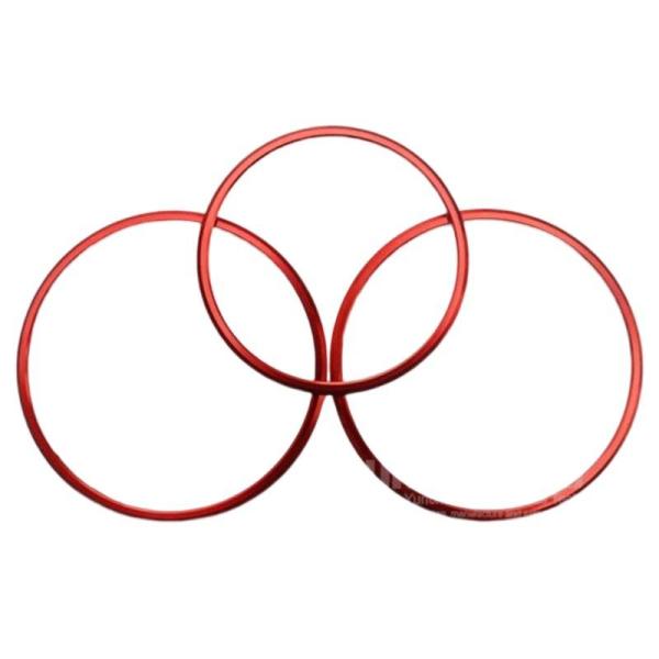 色: 赤/青/銀素材: アルミ合金数量: 3ピース/セット取付が簡単機能: 車の改造、装飾適合車種：メルセデスベンツ用クラスw176bw246クラスglaclaクラスw117c117 a180 gla200 gla220 gla260購入の...