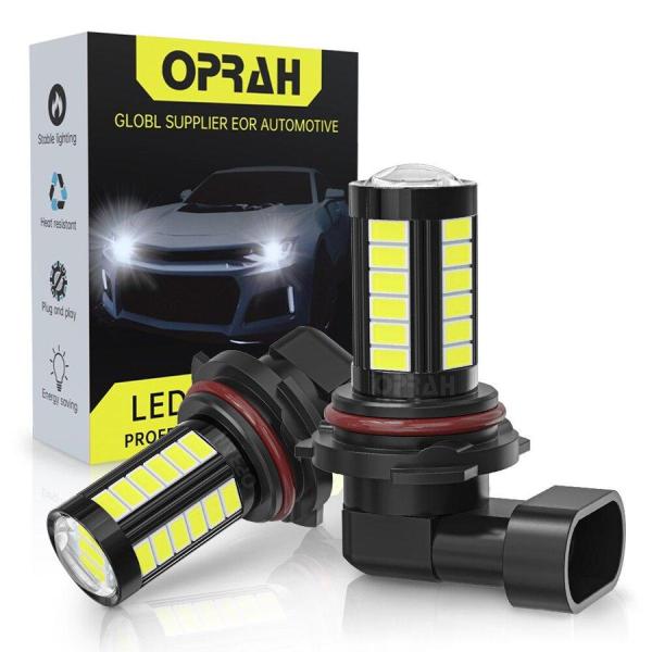 概要Oprah 2 個 LED フォグライト 5630 33SMD LED H7 H11 9005 HB3 9006 HB4 LED オートランプ運転ランニングカーライト 1500LM 6000K 12V ホワイト説明：電圧: 12V-24...